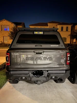 Camper shell with rear view camera | RAM TRX Forum