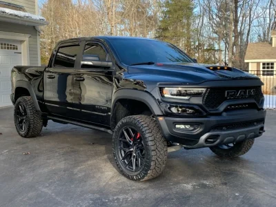 TRX with Leveling Kit and Behind Grille lights | RAM TRX Forum