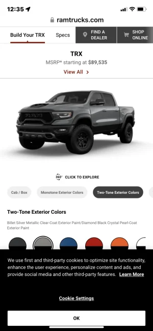 2023 Colors | RAM TRX Forum