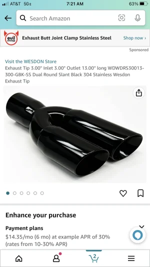 What are your thoughts on dual exhaust tips and single Big Boz 5 Inch ...