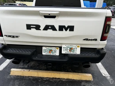 Vanity plates? | Page 13 | RAM TRX Forum