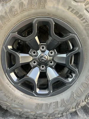 Black OEM Rims/Tires | RAM TRX Forum