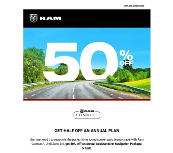 Finally....Ram Connect 50% off | RAM TRX Forum