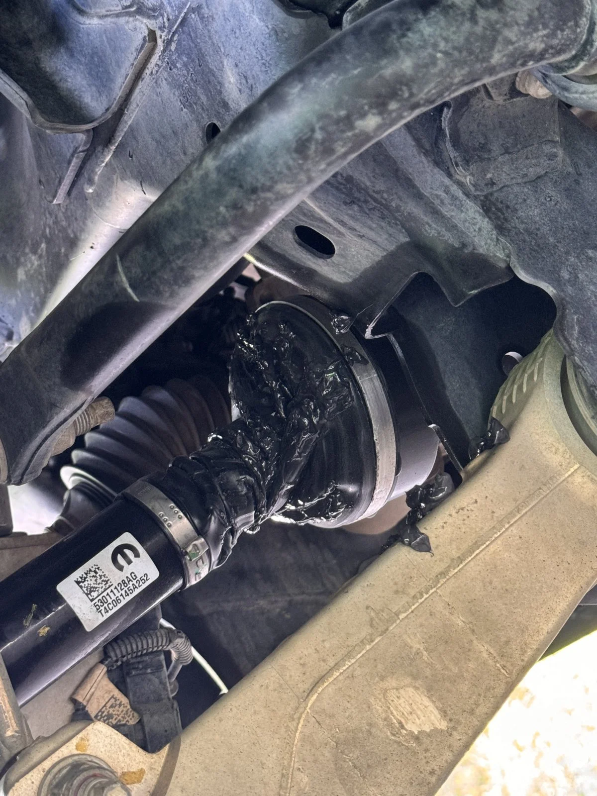 CV axle blown.jpg | RAM TRX Forum