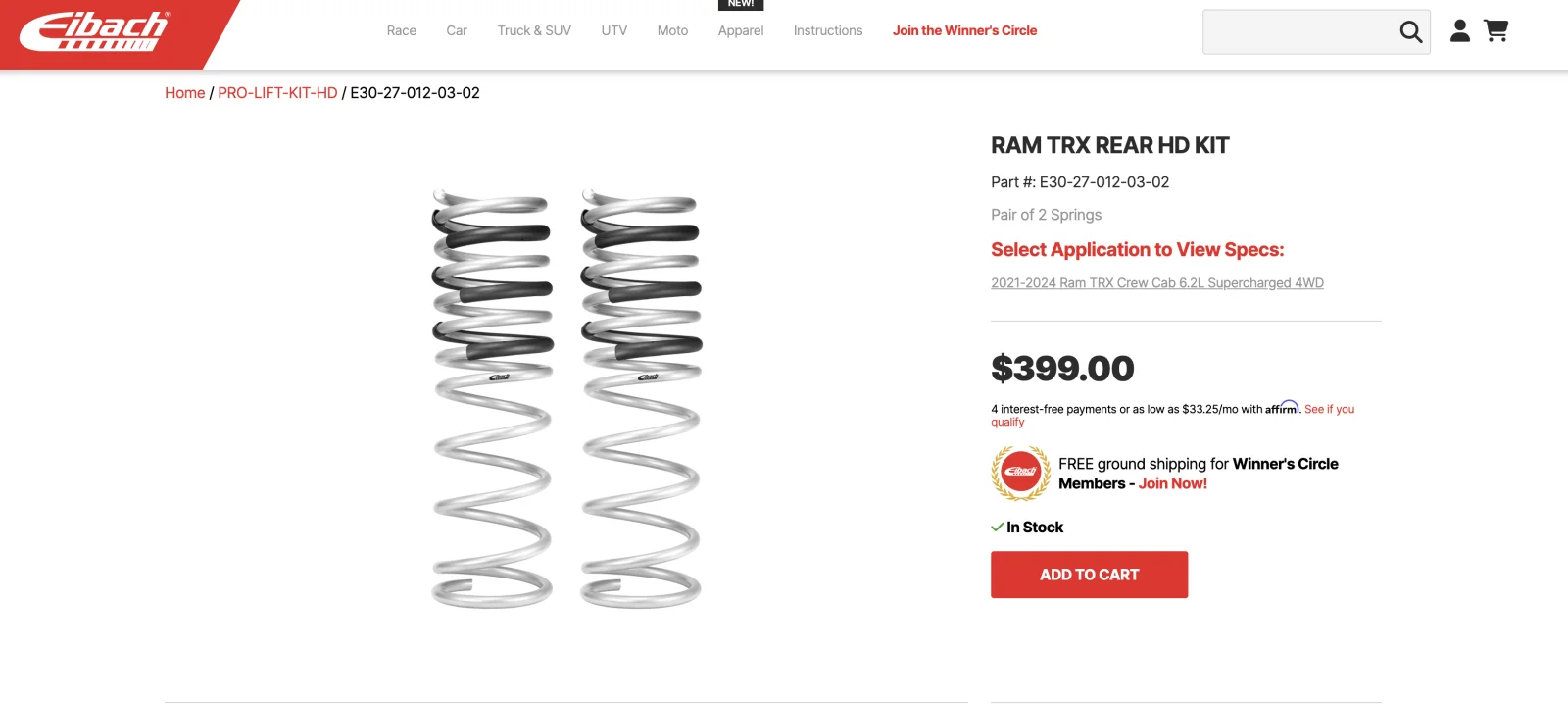 Eibach spring pic.png | RAM TRX Forum