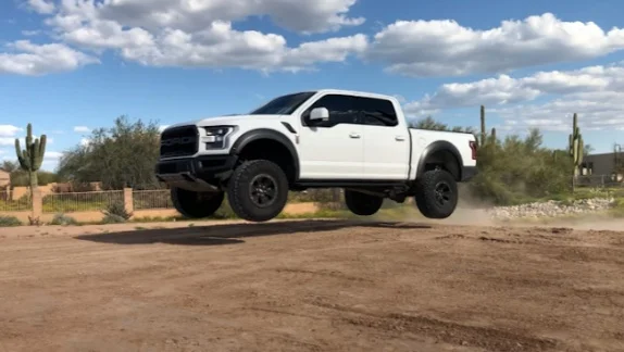 Raptor jump.jpg | RAM TRX Forum