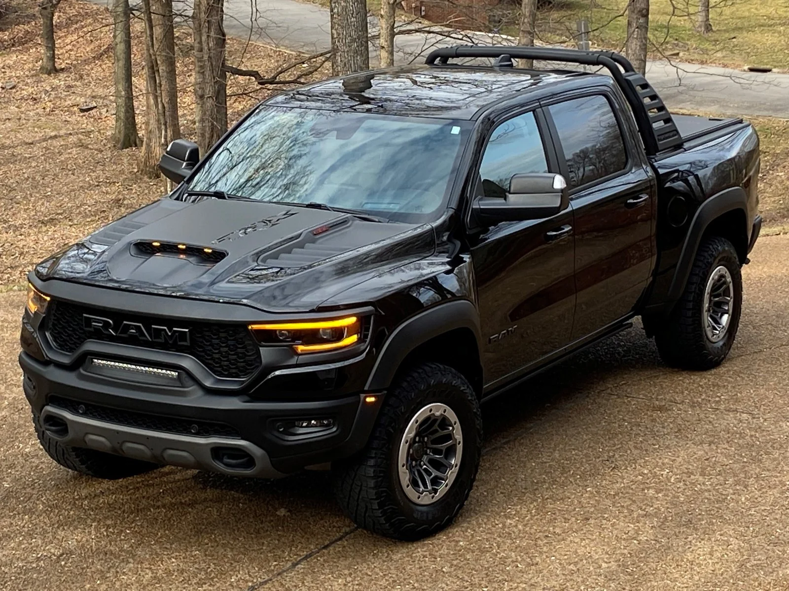 TRX parked with ambers on.jpg | RAM TRX Forum