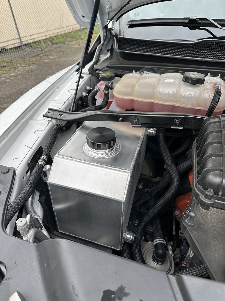 Larger IC coolant tank /radiator reservoir | RAM TRX Forum